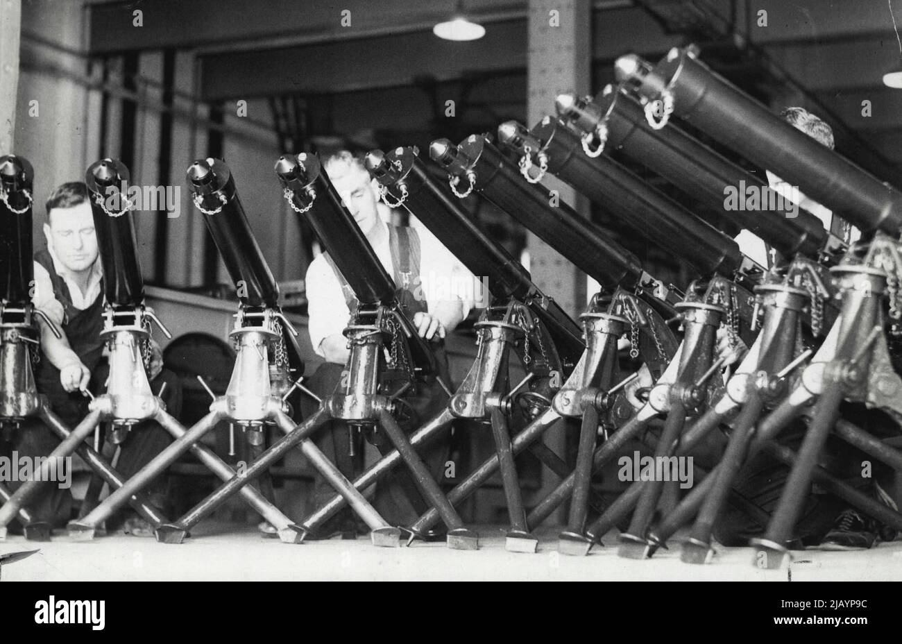 Vickers machine guns hi-res stock photography and images - Alamy