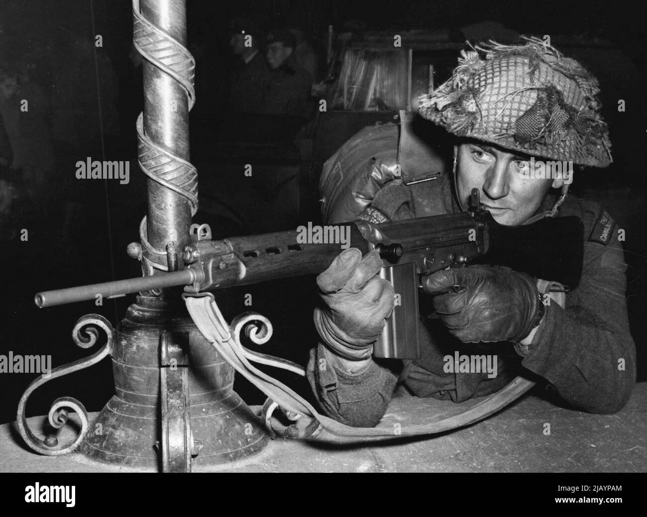 Battle Royal Continue - Henry St. Jean, from Ontario, of the Royal ...