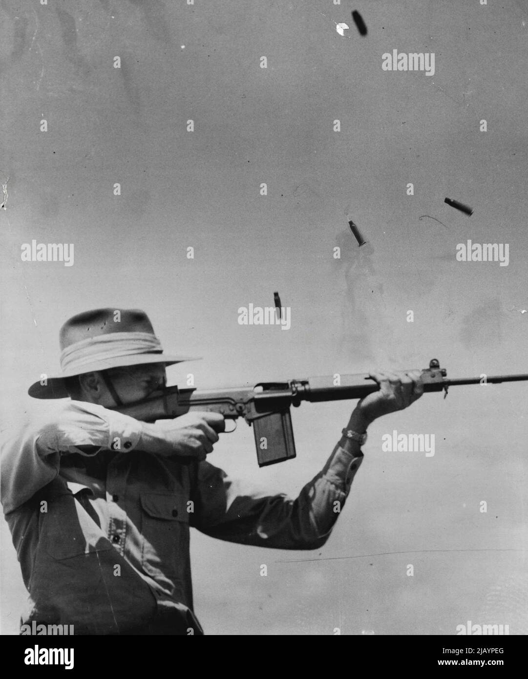 Deadly New Rifle. The Belgian FN.30 rapid-firing ***** will soon ...