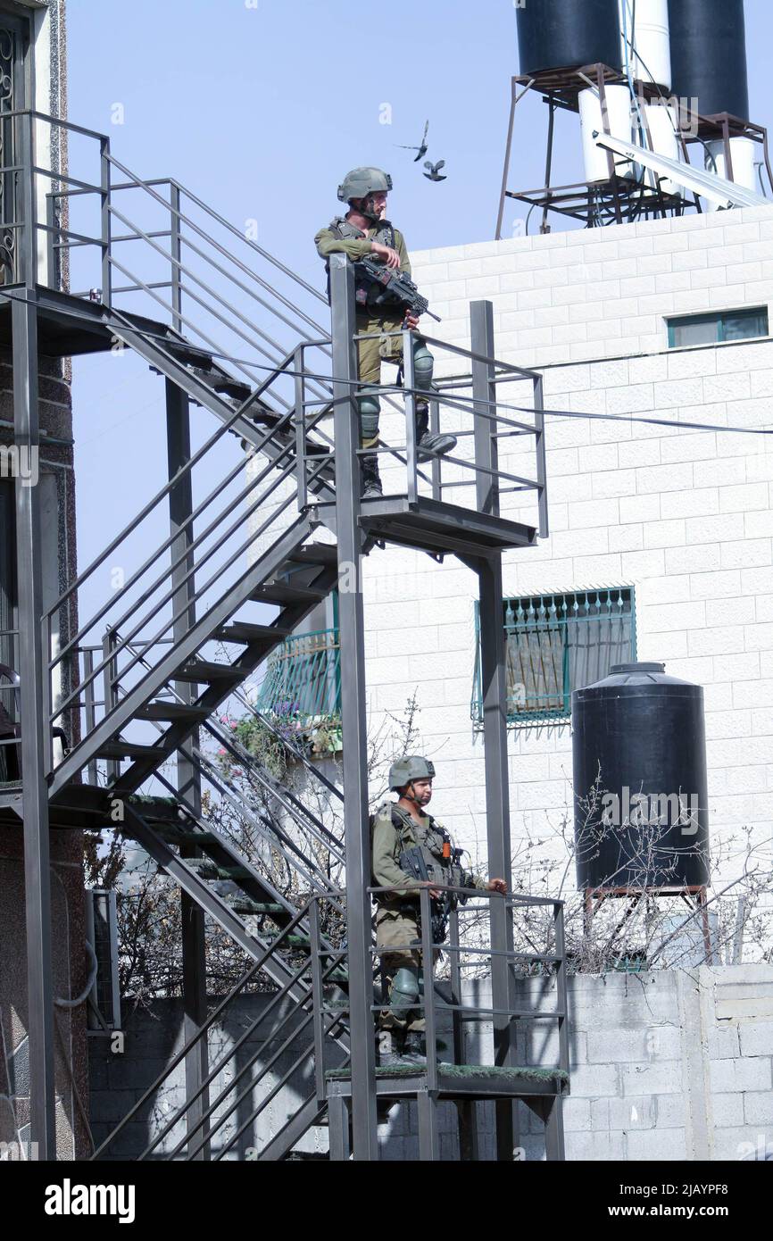 Jewish settlers armed weapons hi-res stock photography and images - Alamy