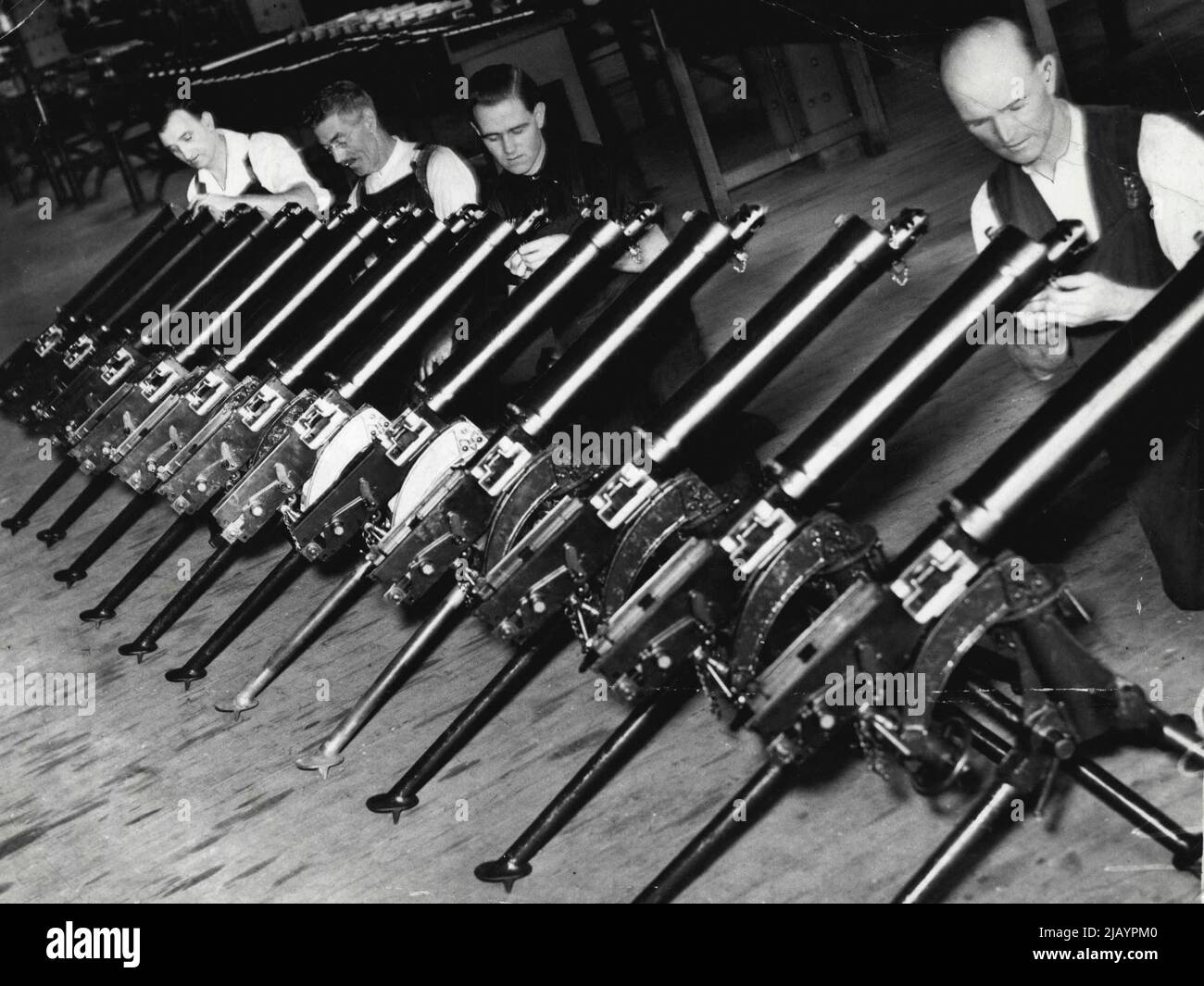 Vickers machine guns hi-res stock photography and images - Alamy