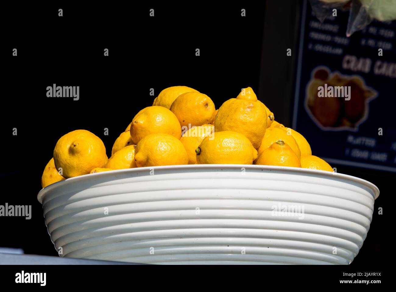 Lemons and Lemonade Stock Photo - Alamy