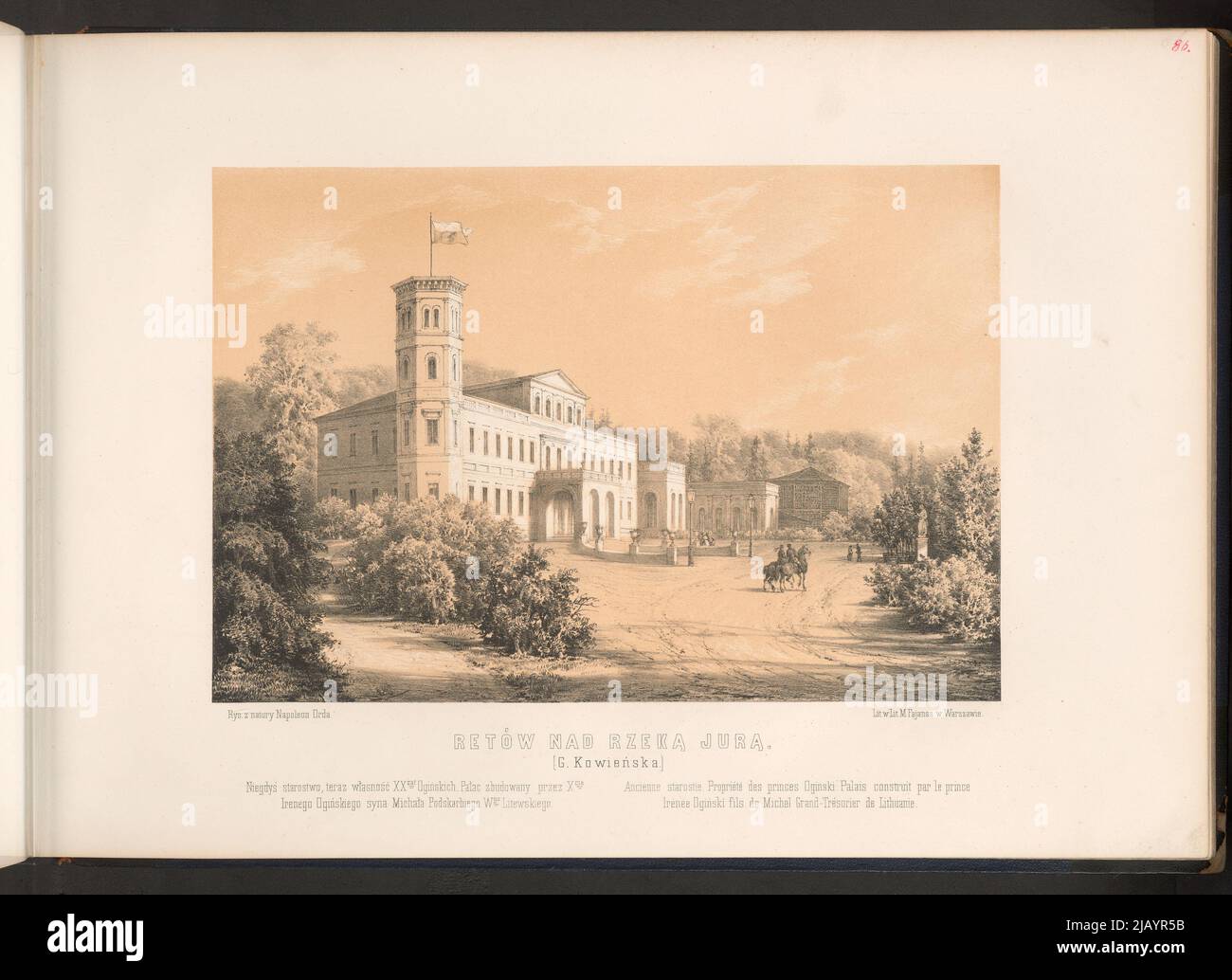 Oginski palace hi-res stock photography and images - Alamy