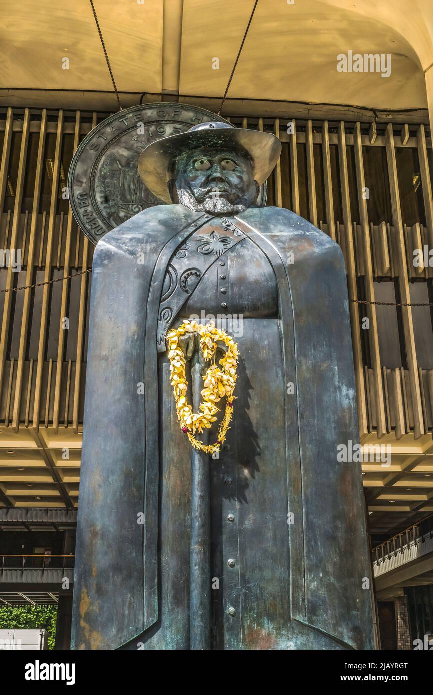 Father Damien Statue Entrance State Capitol Building Legislature ...