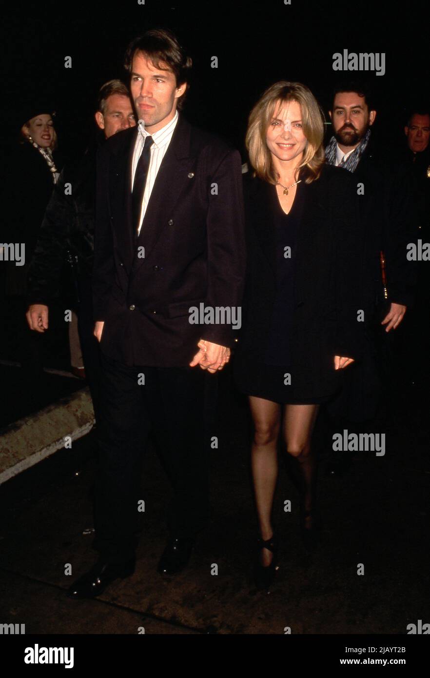 Michelle Pfeiffer and David E. Kelley at the Love Field Premiere on ...