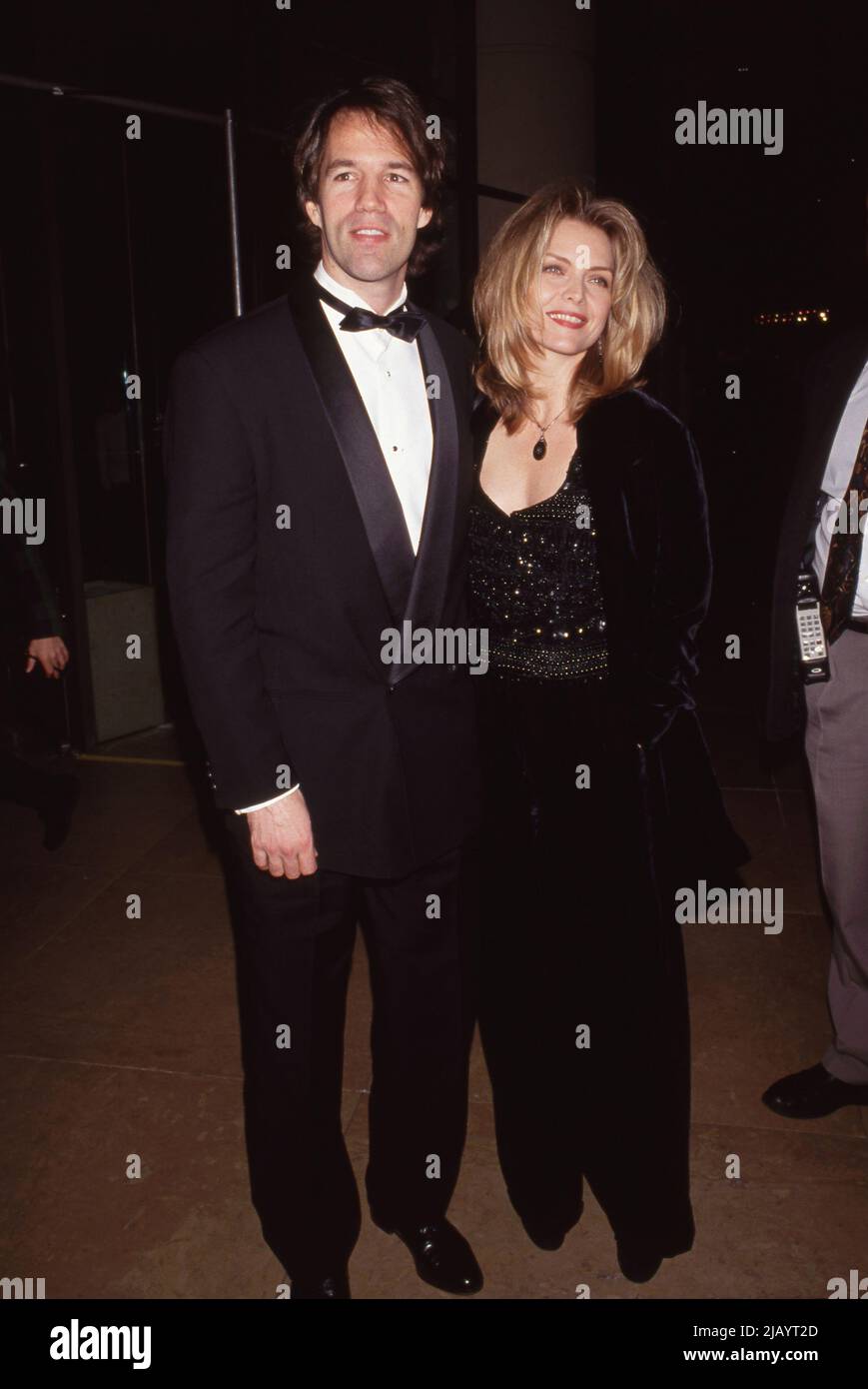 Michelle Pfeiffer and David E. Kelley at the 50th Annual Golden Globe ...