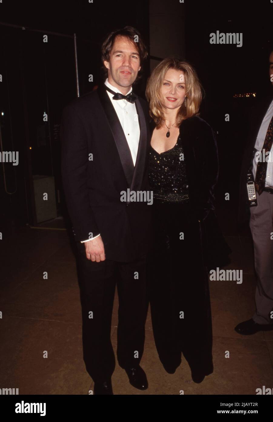 Michelle Pfeiffer and David E. Kelley at the 50th Annual Golden Globe ...