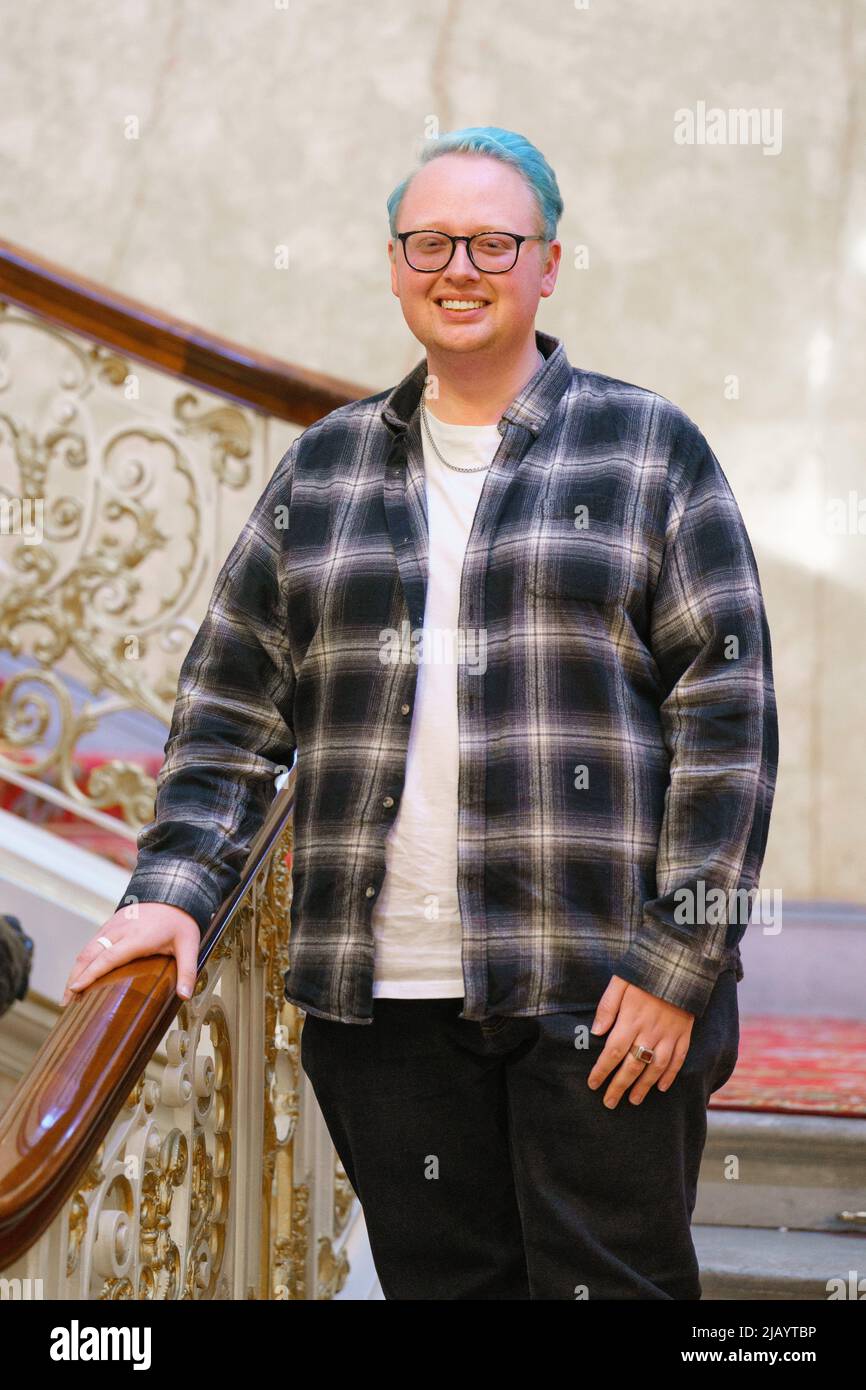 Alex Griffiths, who has been awarded a British Empire Medal in the ...