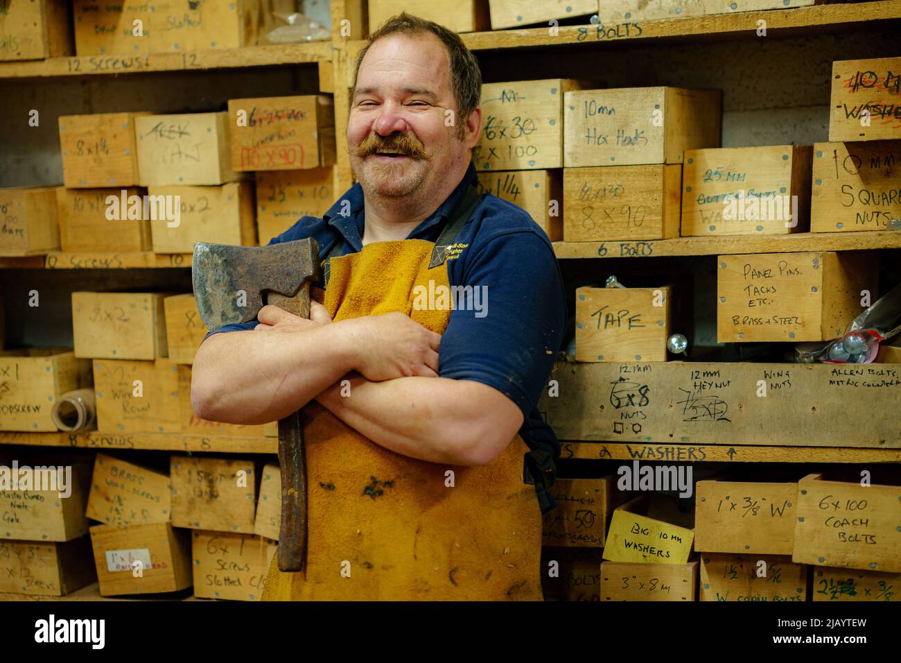 Master Wheelwright Greg Rowland who has been awarded an MBE (Member of ...