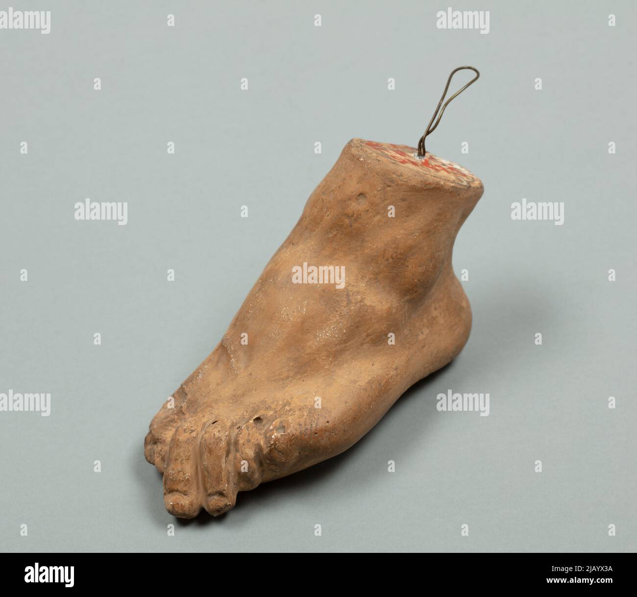 Left leg – foot from the altar of St Mary's Church – plaster cast of ...