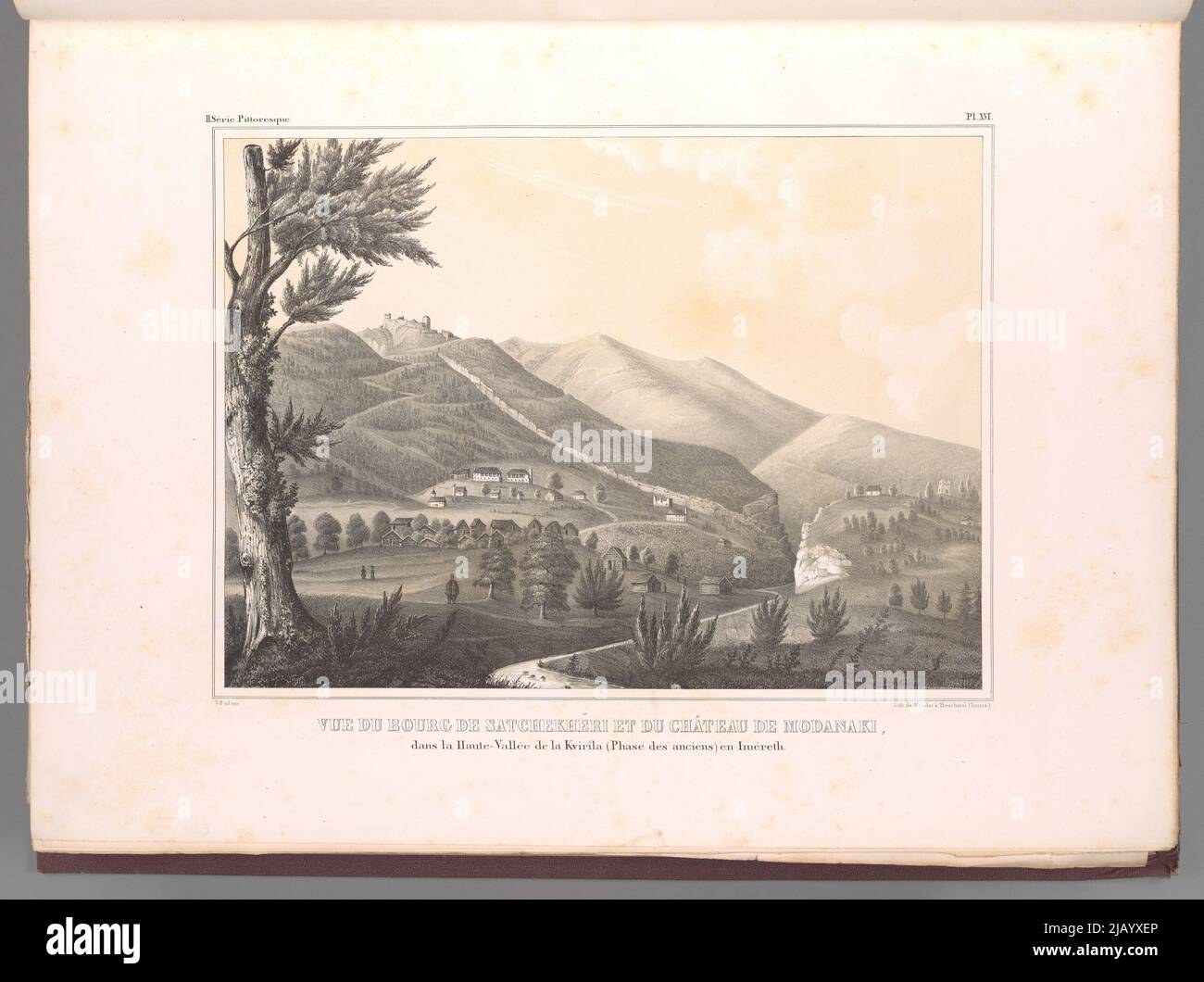 Bliżej Kultury Dubois de Montpéreux, Frédéric (1798 1850), Unknown, lithography of H. Nicolet ...