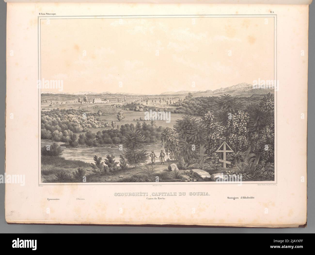 Bliżej Kultury Dubois de Montpéreux, Frédéric (1798 1850), Hellmuth (Fl. 1840 1843), lithography ...