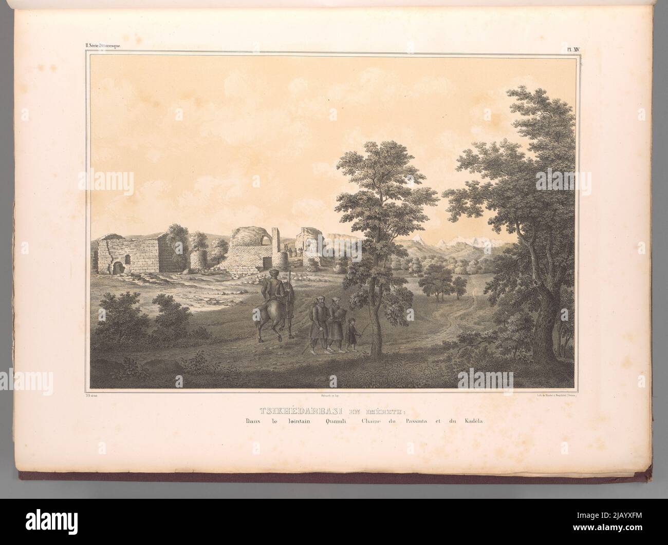 Bliżej Kultury Dubois de Montpéreux, Frédéric (1798 1850), Hellmuth (Fl. 1840 1843), lithography ...