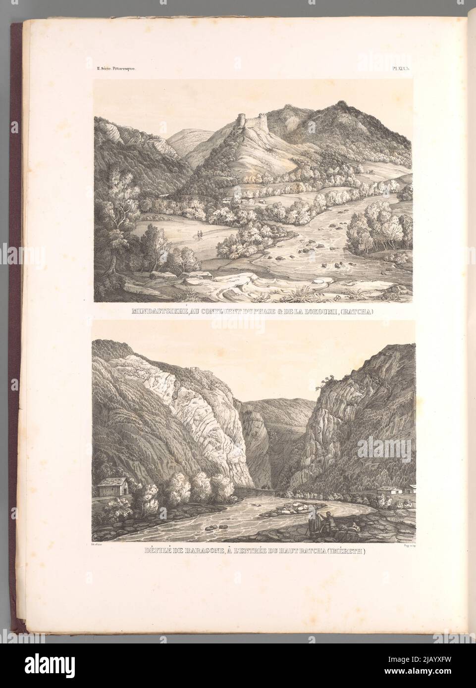 Bliżej Kultury Dubois de Montpéreux, Frédéric (1798 1850), Popp (Fl. CA 1840 1843), lithography ...