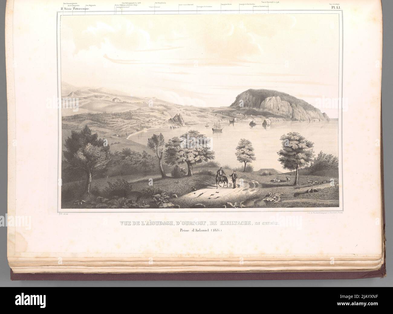 Bliżej Kultury Unknown, Dubois de Montpéreux, Frédéric (1798 1850), lithography of H. Nicolet ...