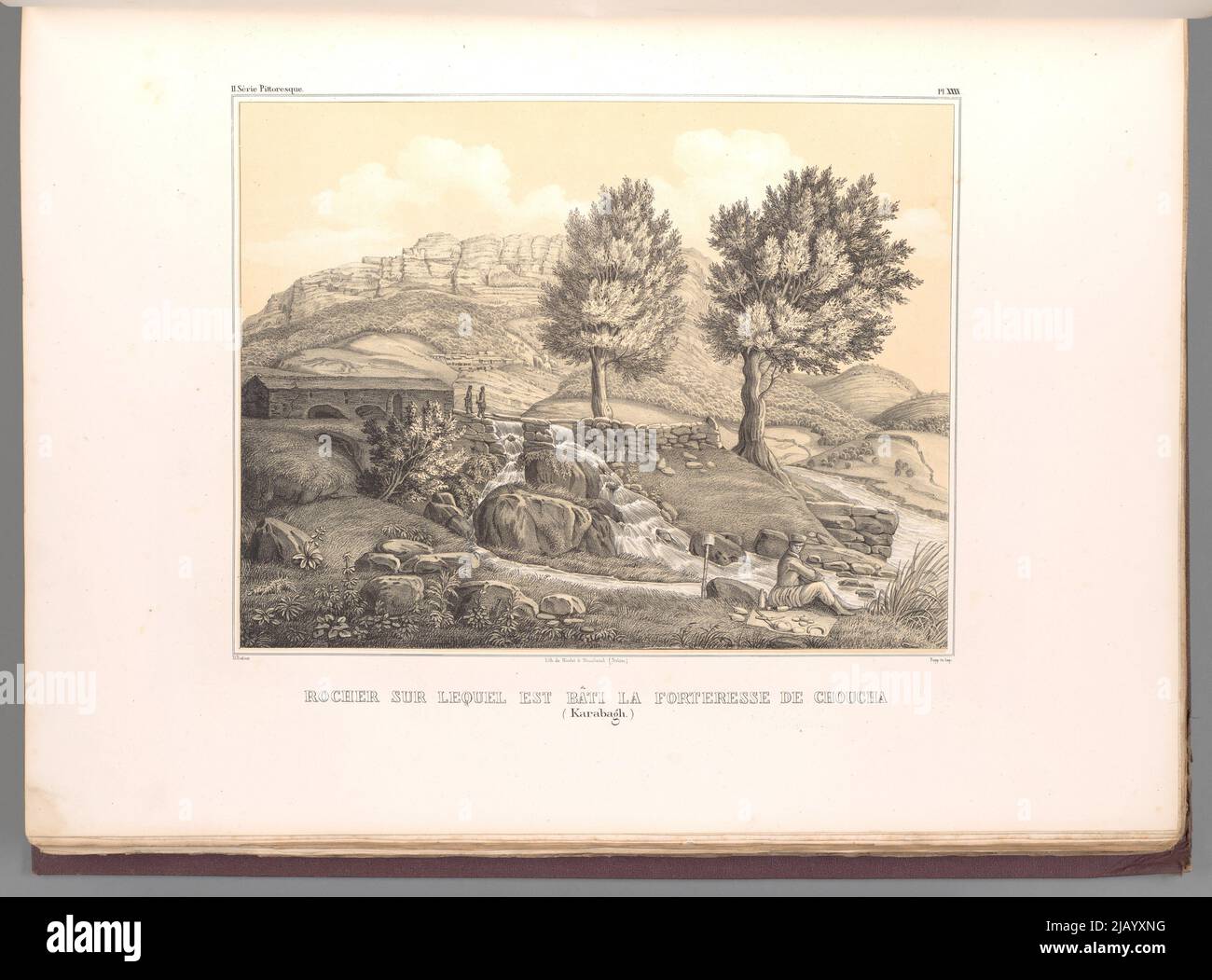 Bliżej Kultury Dubois de Montpéreux, Frédéric (1798 1850), Popp (Fl. CA 1840 1843), lithography ...