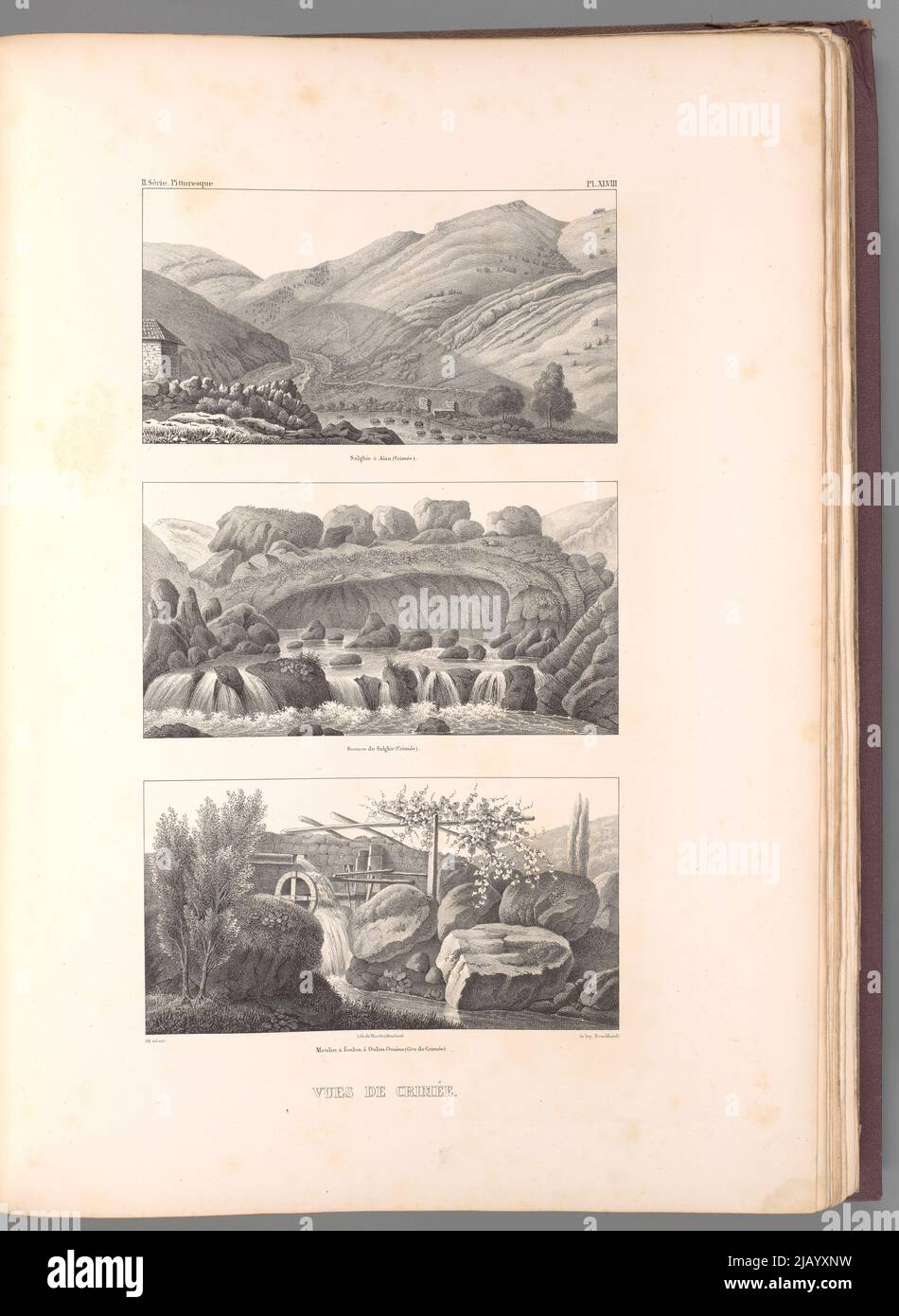 Bliżej Kultury Dubois de Montpéreux, Frédéric (1798 1850), Bourkhardt (Fl. CA 1843), lithography ...