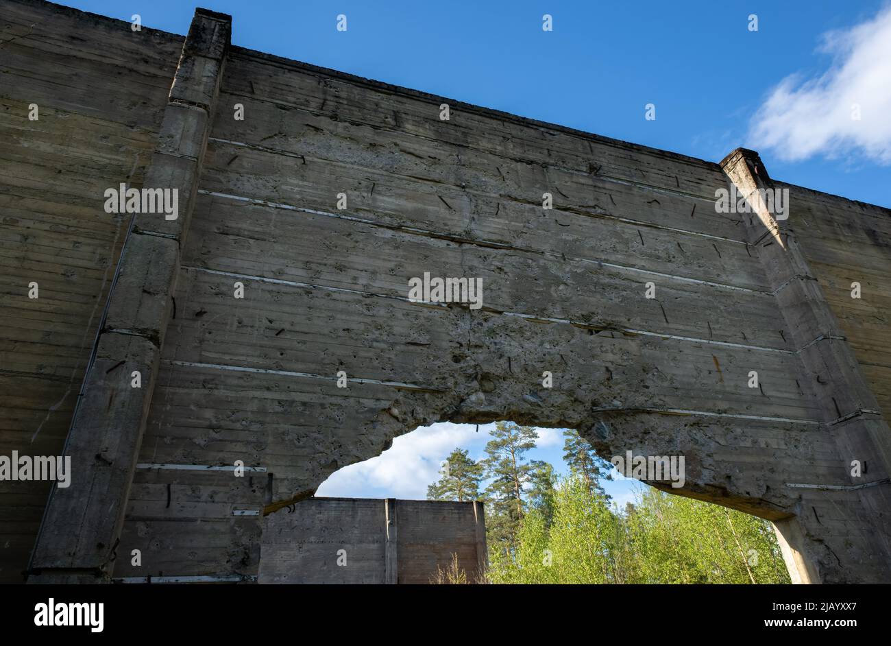 Mogreina, Norway - May 21, 2022: Trandumskogen is a forest located in ...