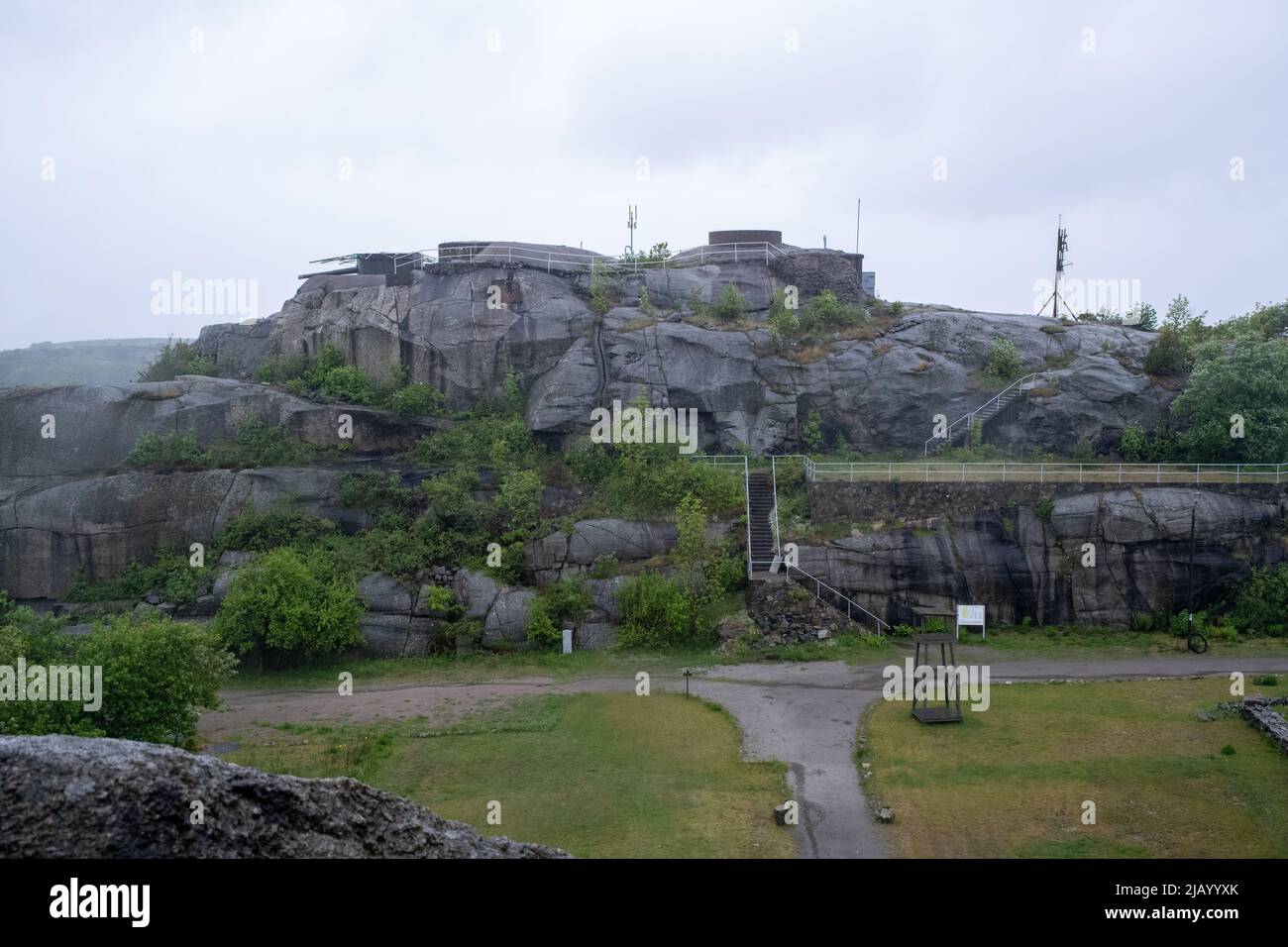 Faerder, Norway - May 24, 2022: The Toras Fortress was a Norwegian fort ...