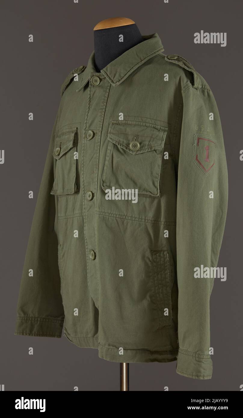 Military mimic jacket with the emblem of the 1st Infantry Division of ...