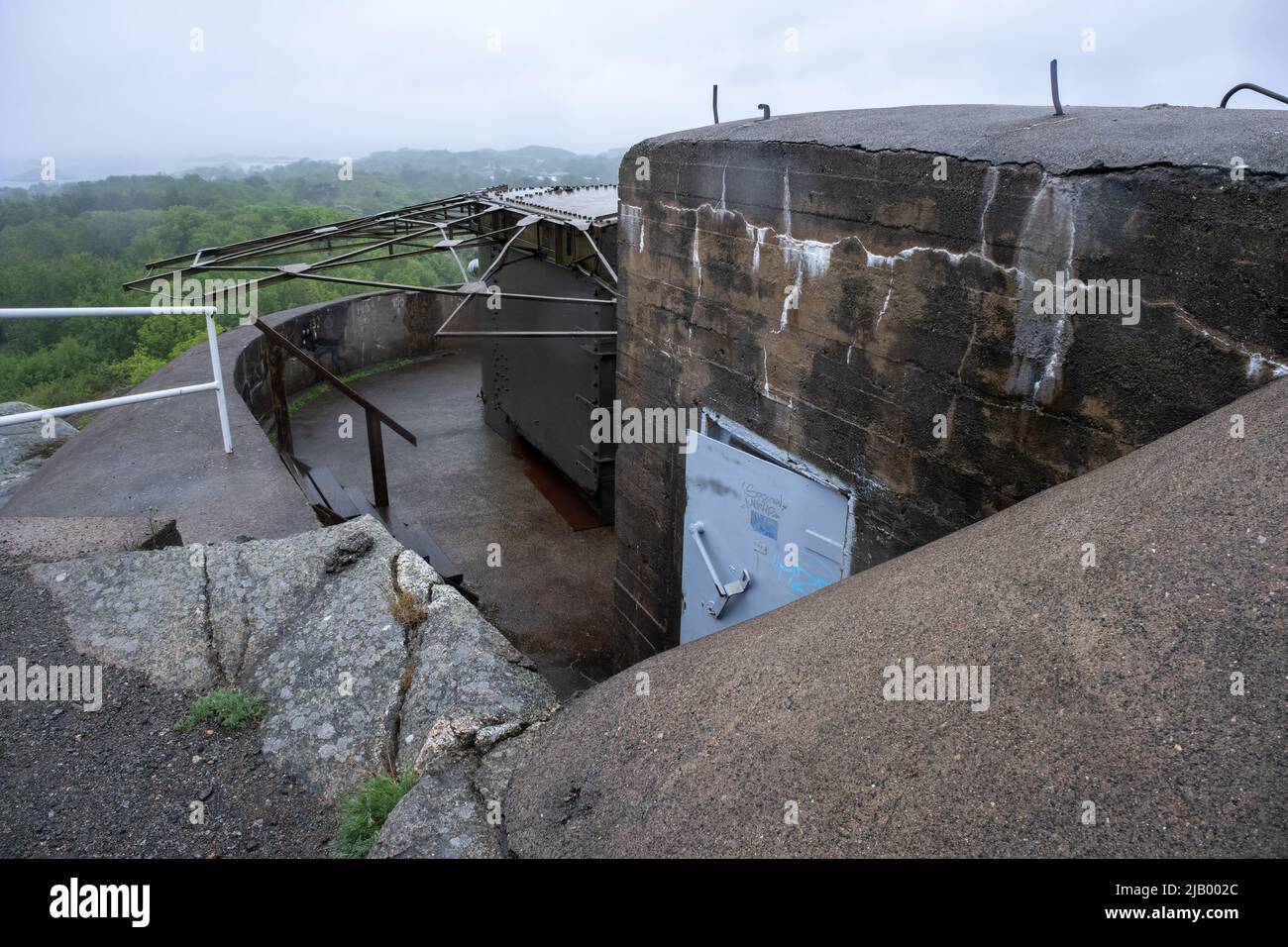 Faerder, Norway - May 24, 2022: The Toras Fortress was a Norwegian fort ...