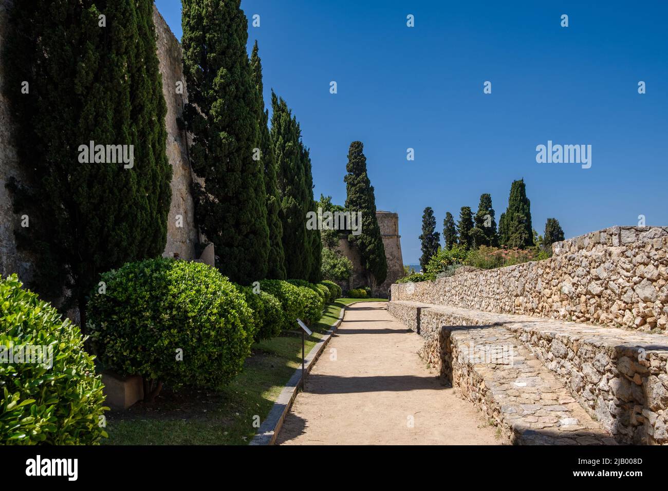 May 28, 2022, Tarragona, Catalonia, Spain: General view of the Roman ...