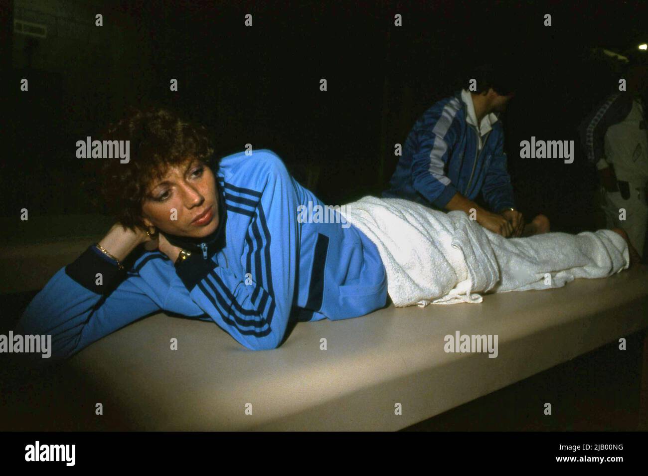 Romanian runner Doina Melinte in Los Angeles, CA, USA, 1984 Stock Photo ...
