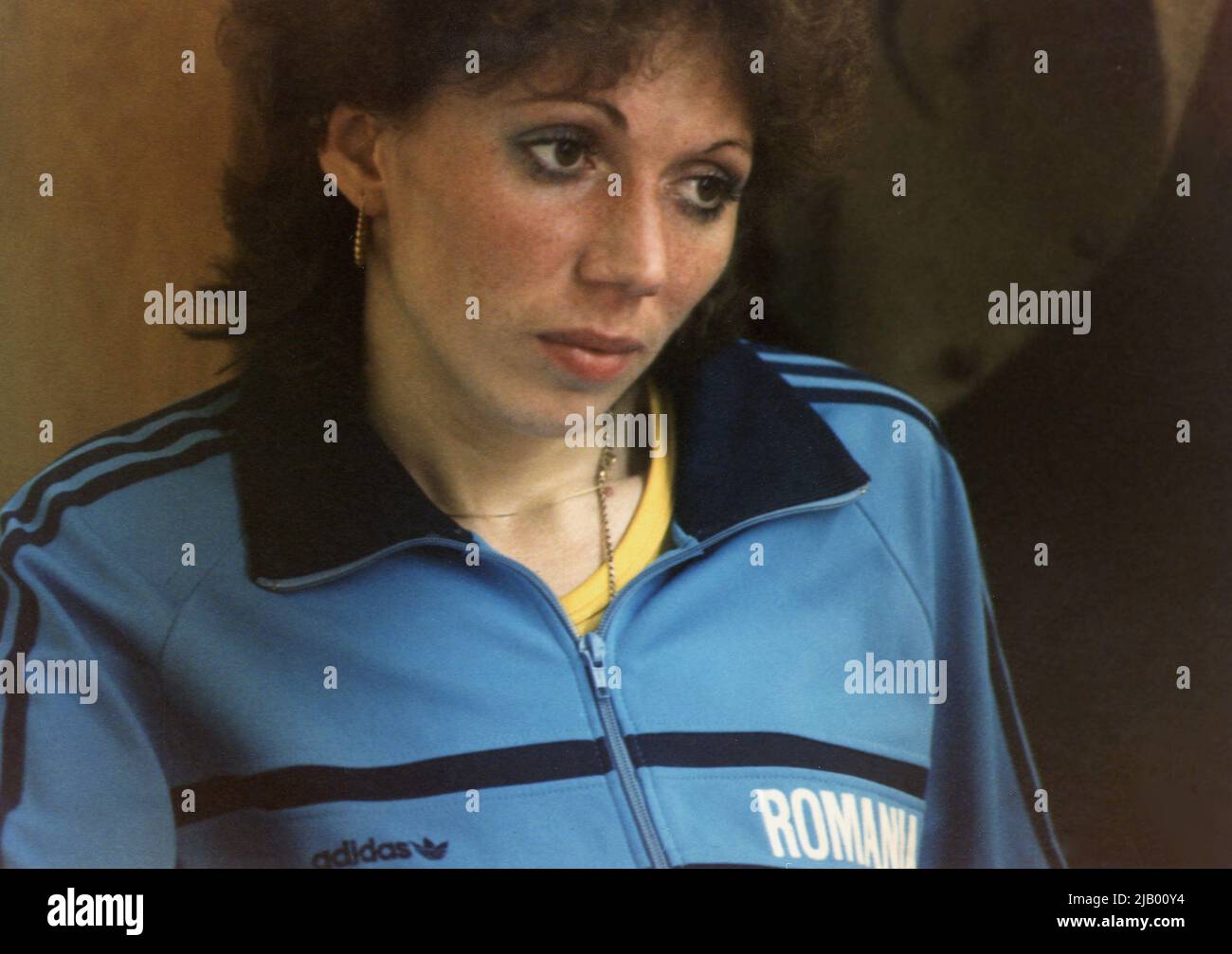Romanian runner Doina Melinte in Los Angeles, CA, USA, 1984 Stock Photo ...