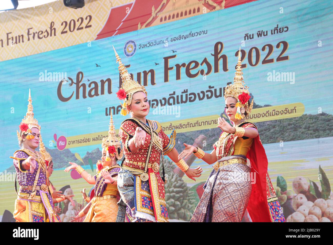 Chanthaburi, Thailand. 01st June, 2022. Opening ceremony and ...