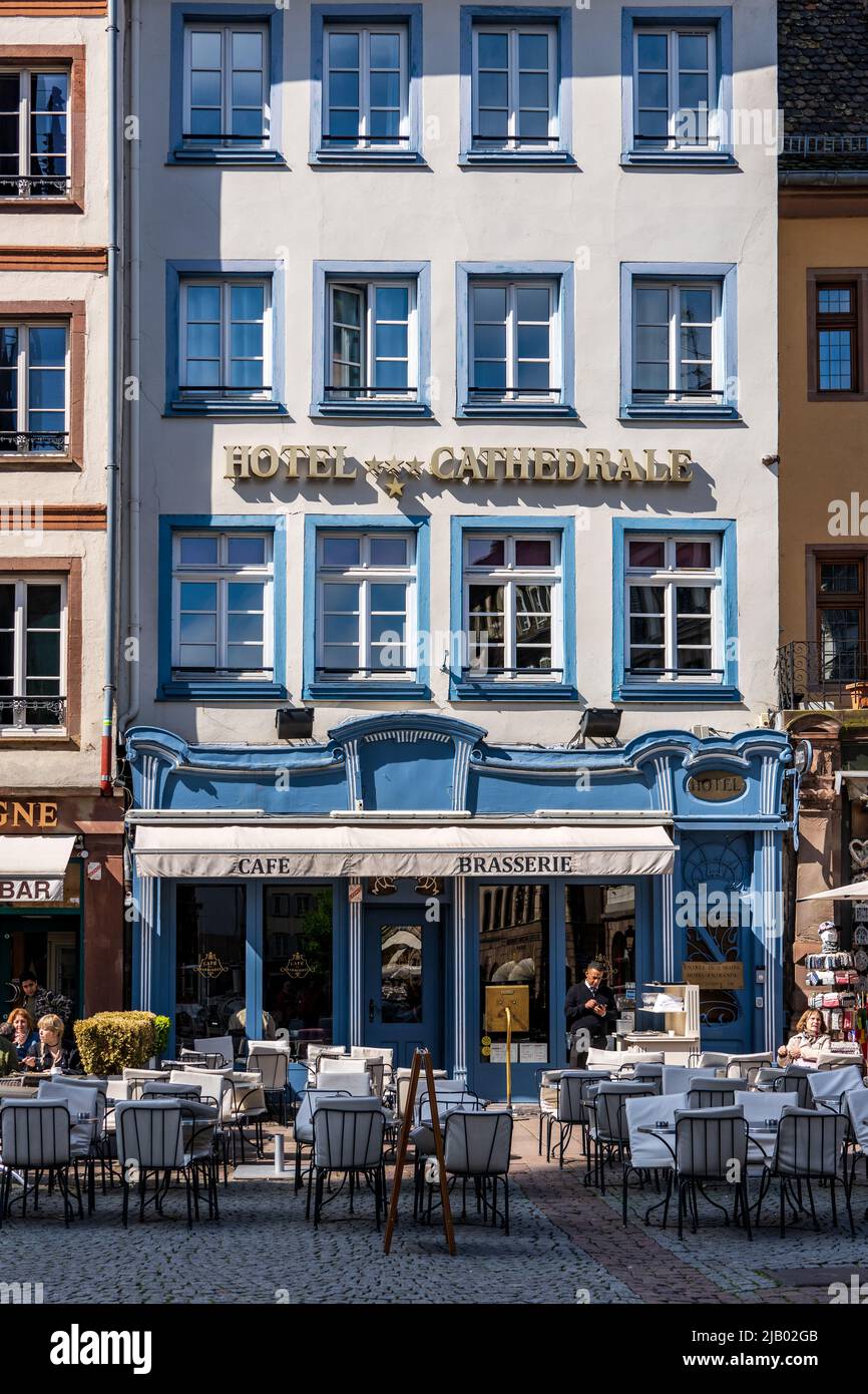 Cathedral Square in Strasbourg, France Stock Photo - Alamy