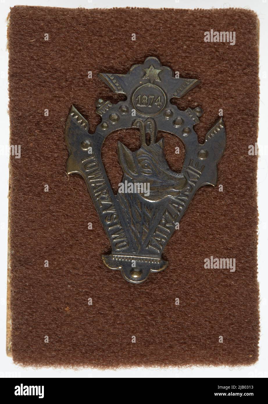 Replica of the Tatra Society badge issued on the occasion of the 110th ...
