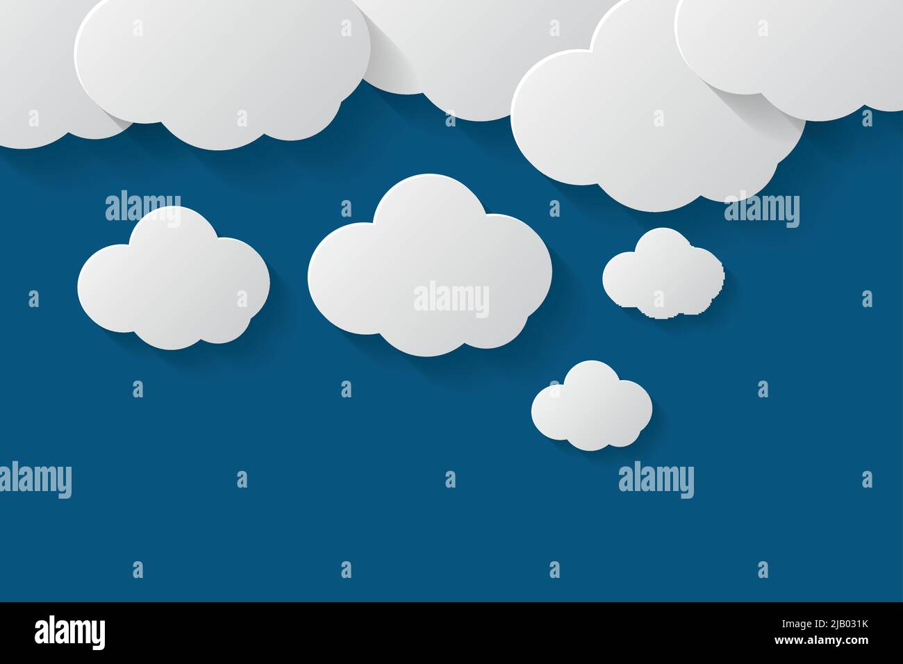 cloud set background.Cloud flat.llustration vector Stock Vector Image ...
