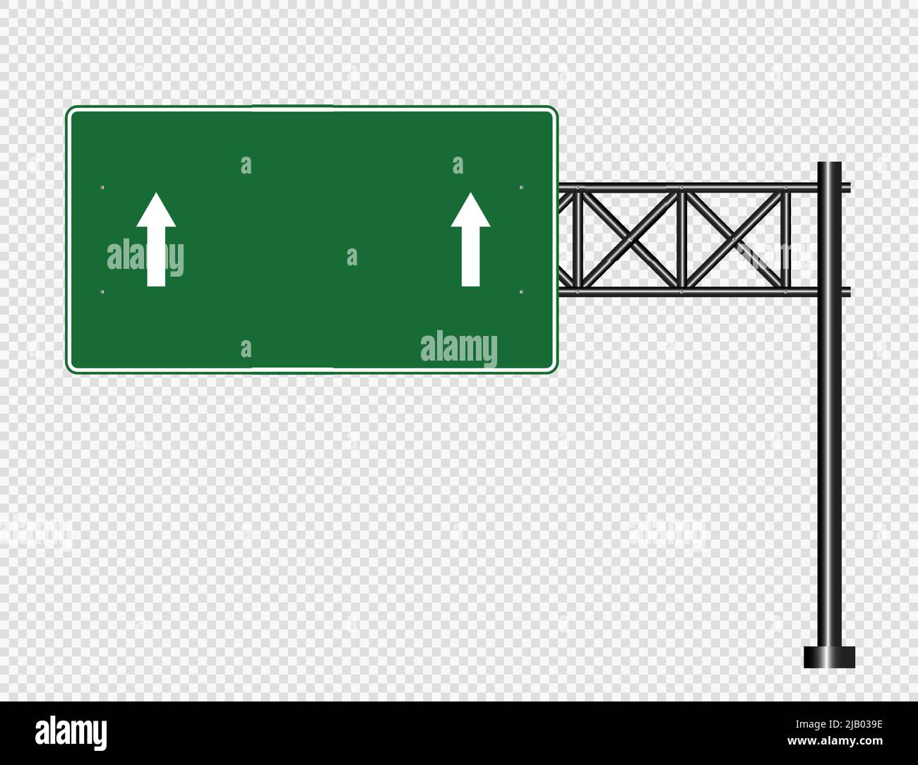Green traffic sign Stock Vector Images - Alamy