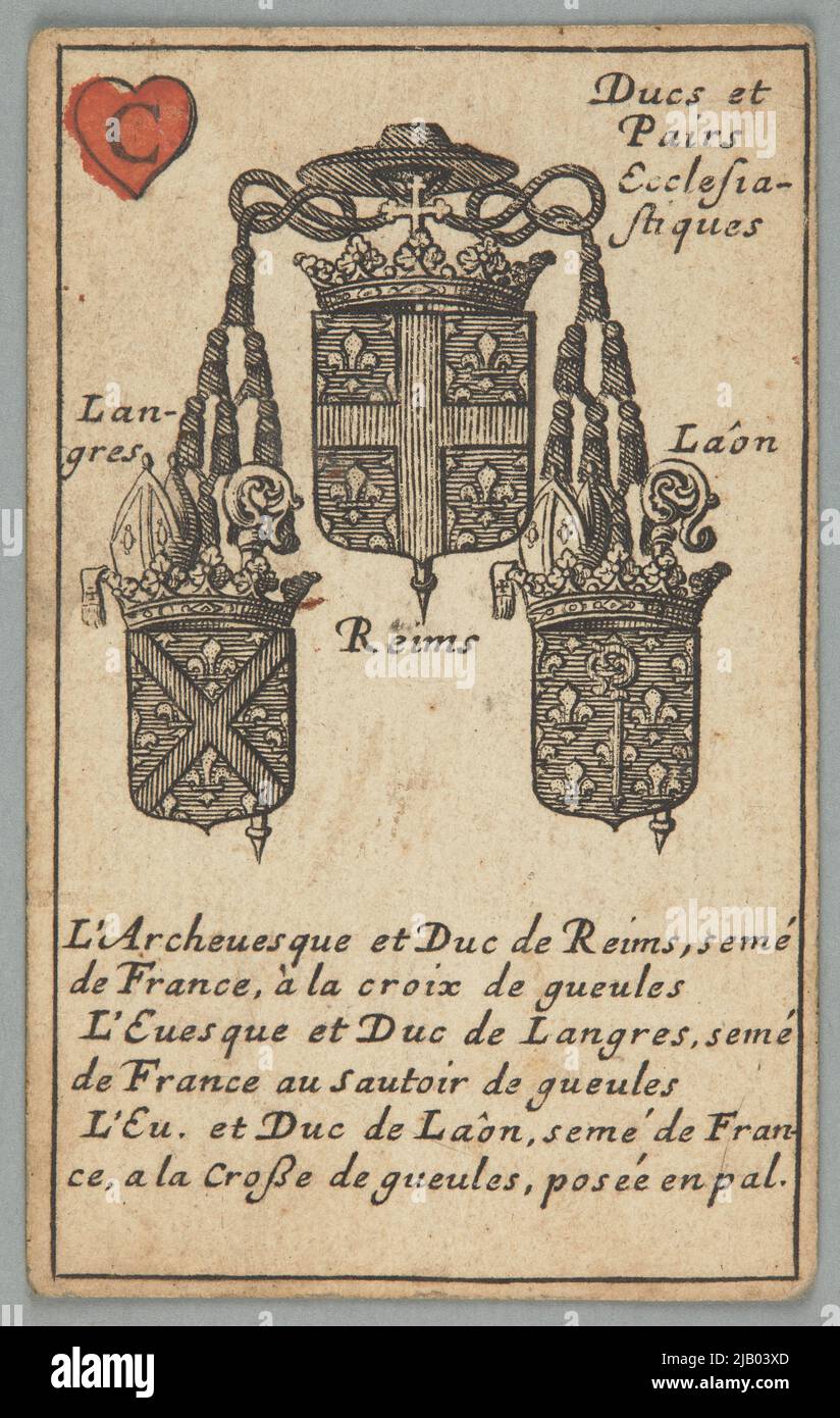 C Ducs et pairs ecclesiastiques (the principality of the Church), in ...