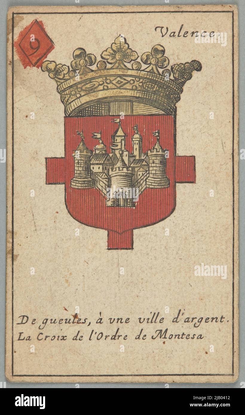 9 of diamonds card hi-res stock photography and images - Alamy