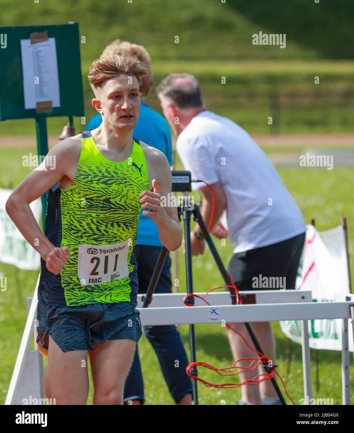 Mid-Ulster Northern Irish male track athlete middle distance runner ...