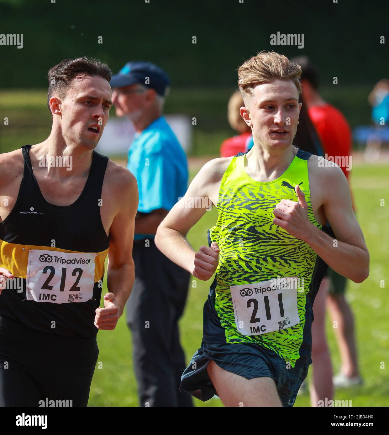 Mid-Ulster Northern Irish male track athlete middle distance runner ...