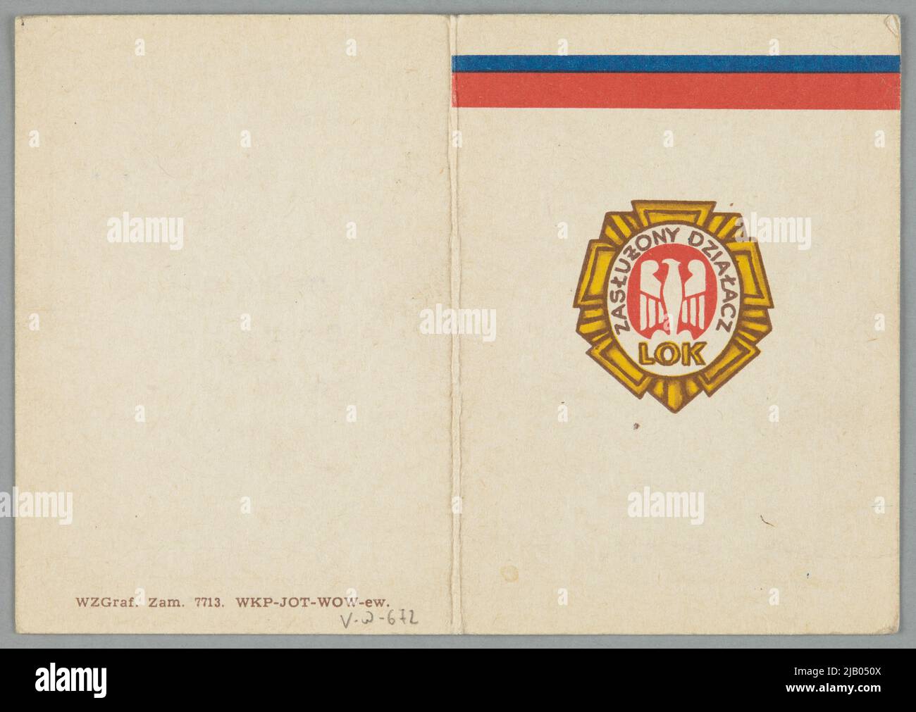 ID card No. 3453/79 Bronze Badge Distinguished activist for the ...