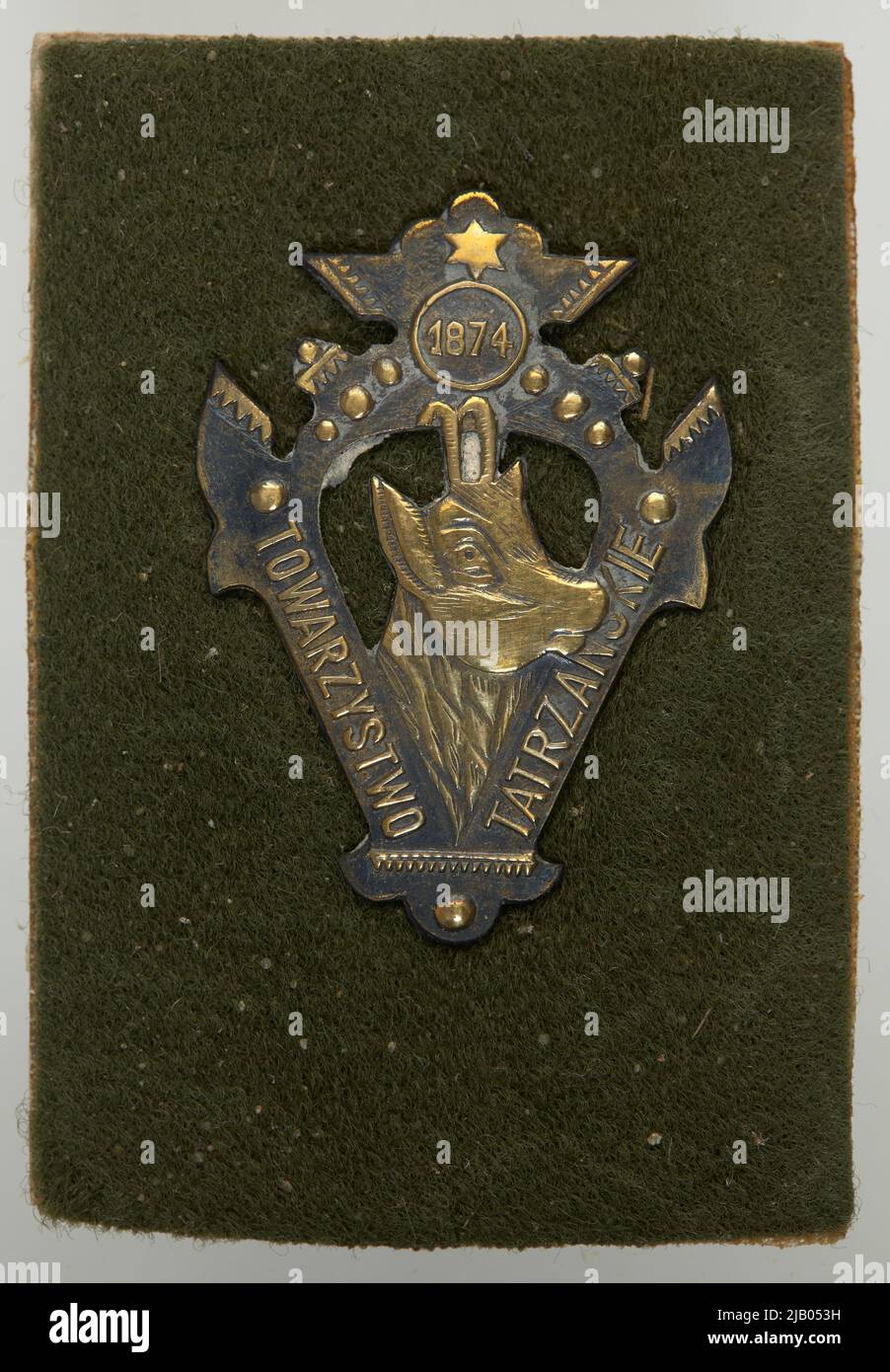 Replica of the Tatra Society badge issued on the occasion of the 110th ...