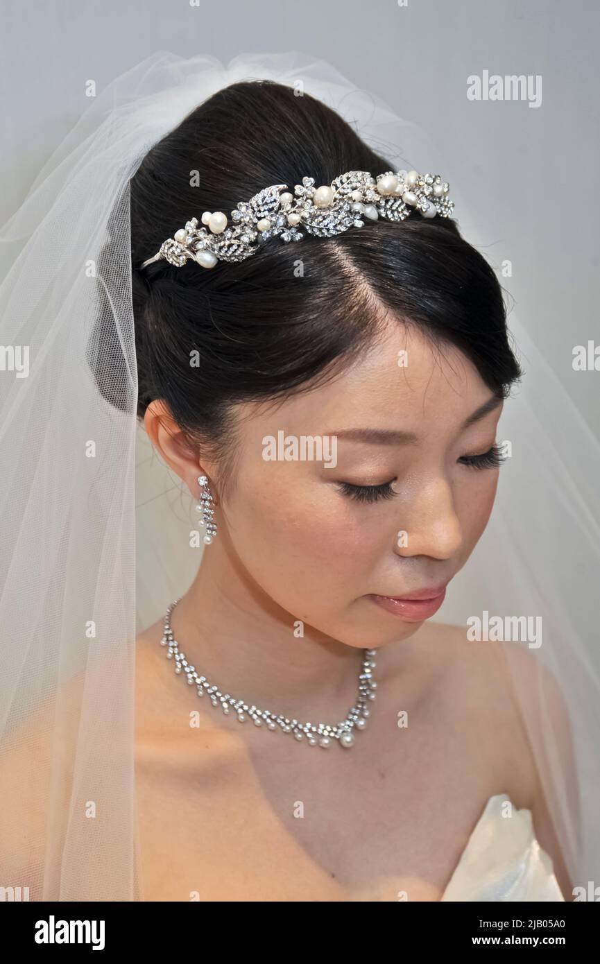 A splendid and graceful ceremony to achieve eternal happiness Stock ...