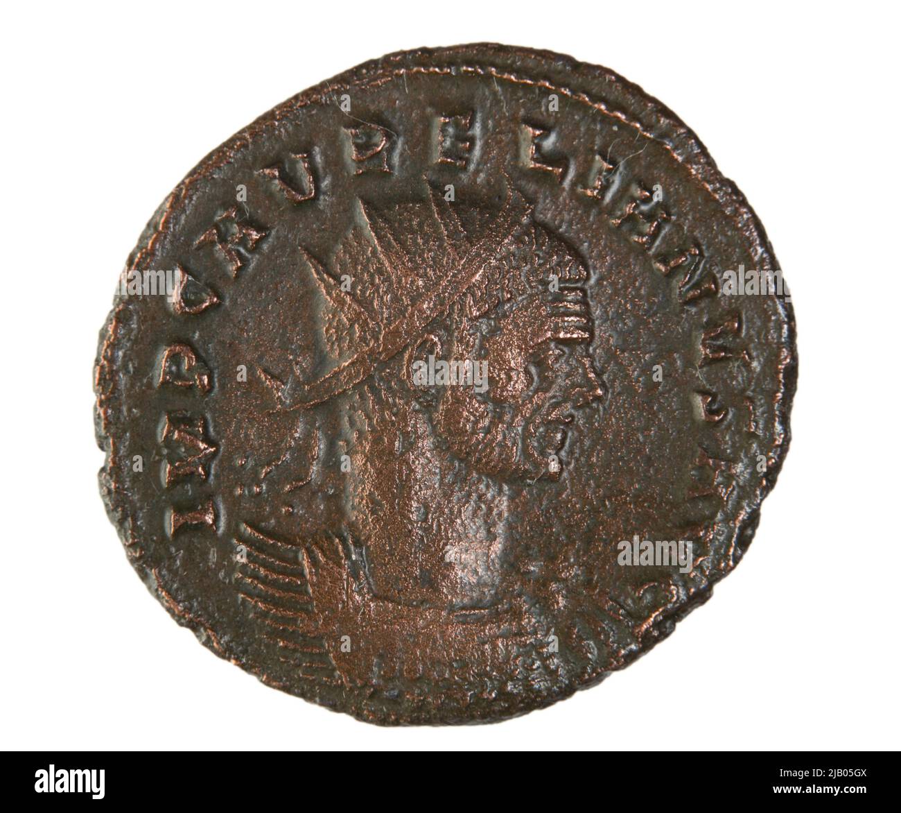 Roman Empire, Aurelian (270–275), antoninianus, billon silver (AR) Aurelian (270 275 Stock Photo ...