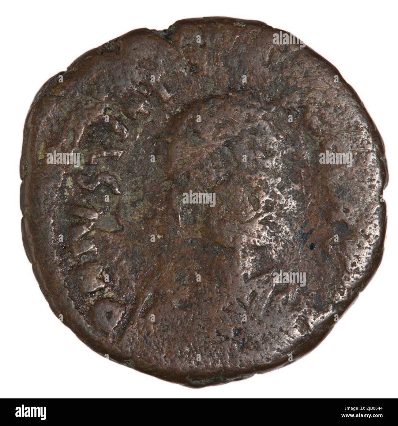 Byzantine Empire, Justinian 1 (527 565), Constantinople, Follis, Bronze ...