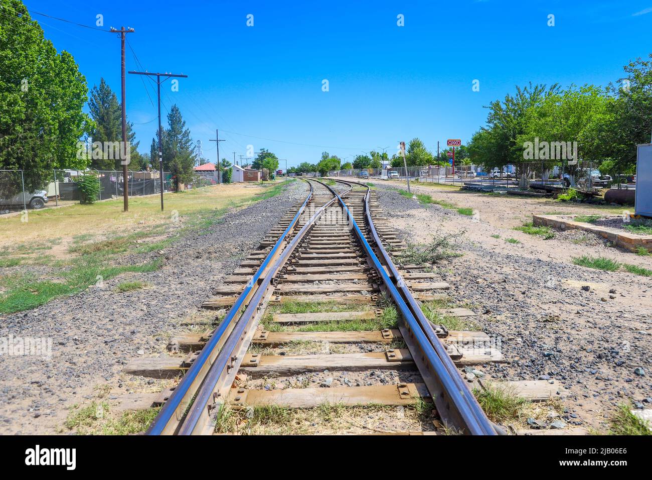 Railroad crossing on the train tracks or Level Crossings of Railroad ...