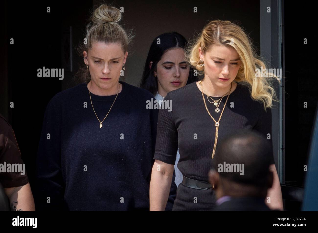 Amber heard and her sister whitney heard hi-res stock photography and ...