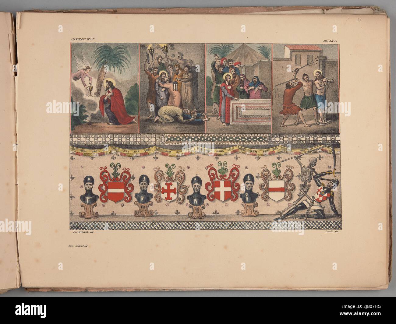 Cave n ͦ. 5 W: Monumens de Rhodes Linati, Witdoeck, P. J. , Imp ...