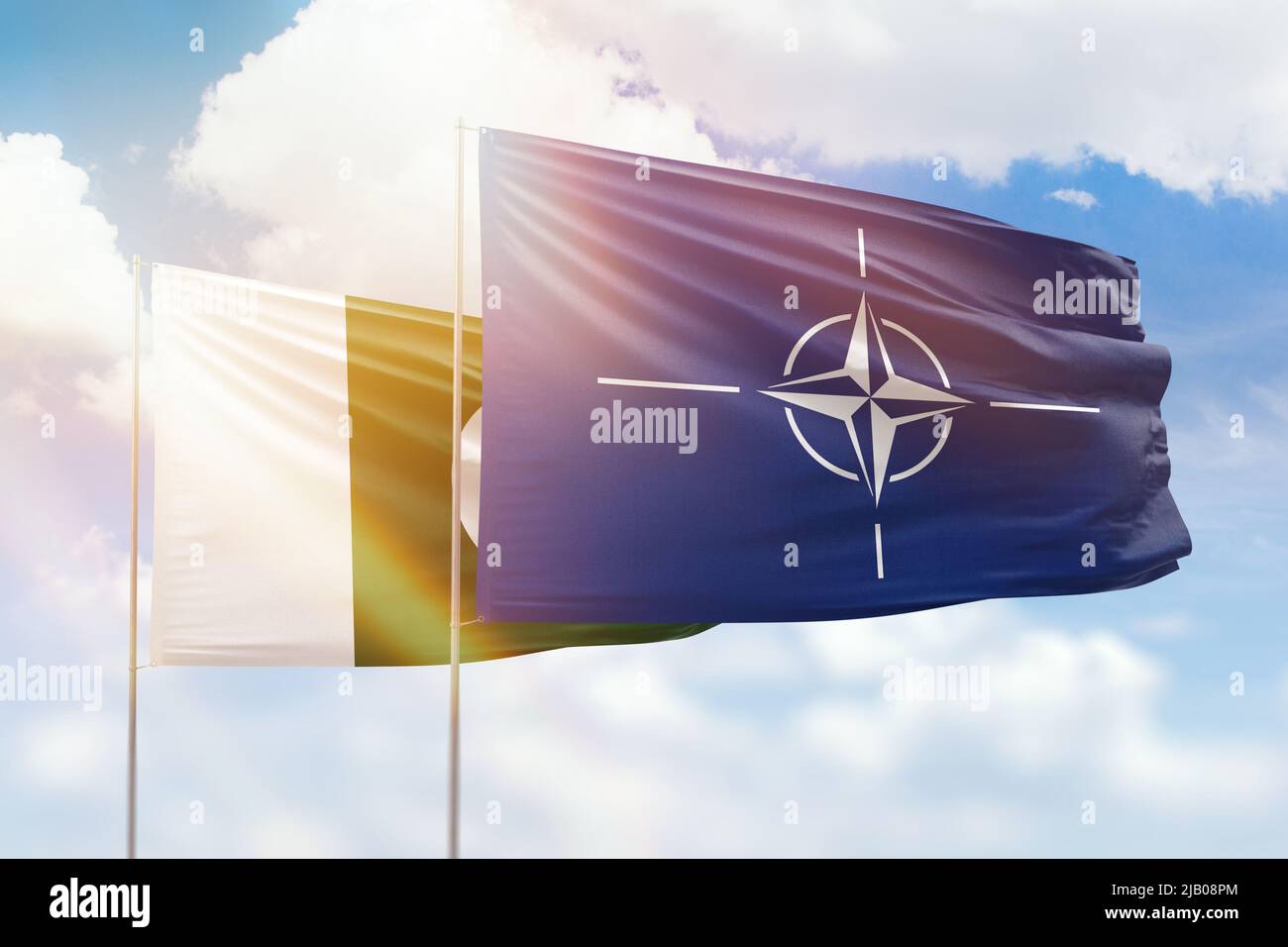 Pakistan country national flag nato hi-res stock photography and images ...