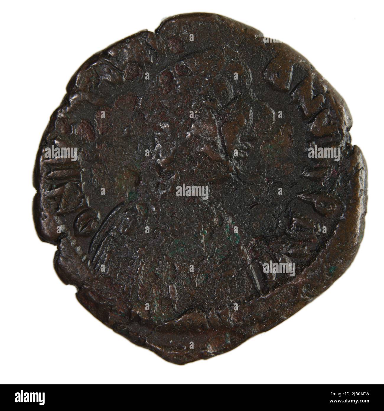 Byzantine Empire, Justinian 1 (527 565), Constantinople, Follis, Bronze ...