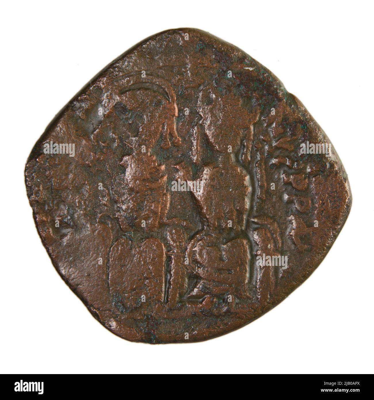 Byzantine Empire, Justin 2 (565 578), Nicomedia, Follis, Bronze (AE ...