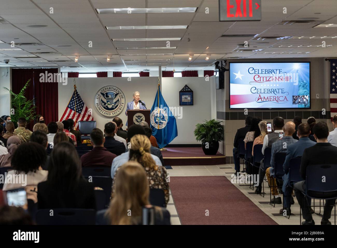 New York, NY - June 1, 2022: U. S. Senator Kirsten Gillibrand speaks ...