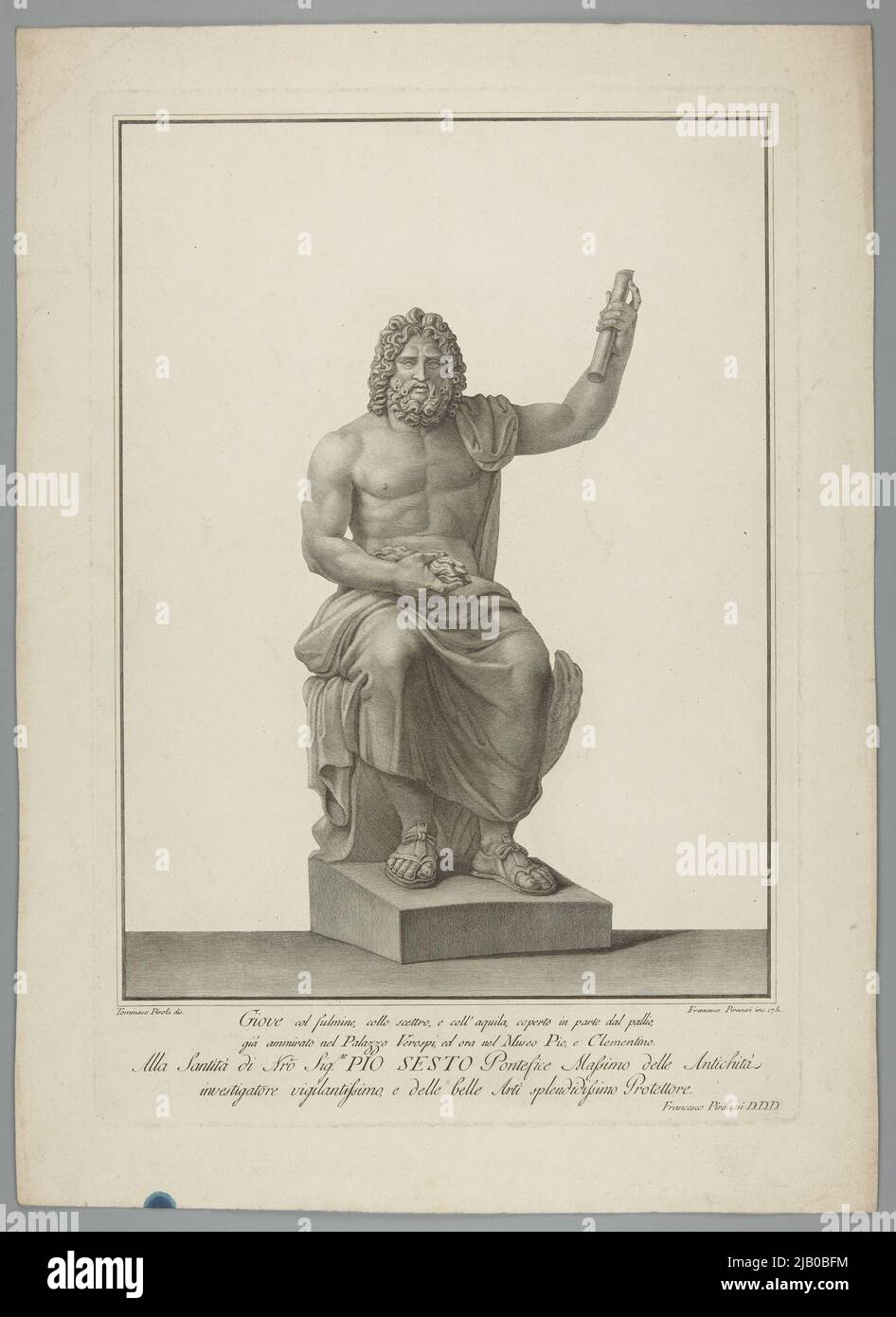 Zeus statue lightning hi-res stock photography and images - Alamy